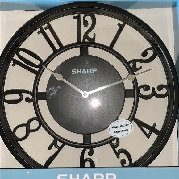 Sharp | Wall Decor | New Wall Clock | Poshmark